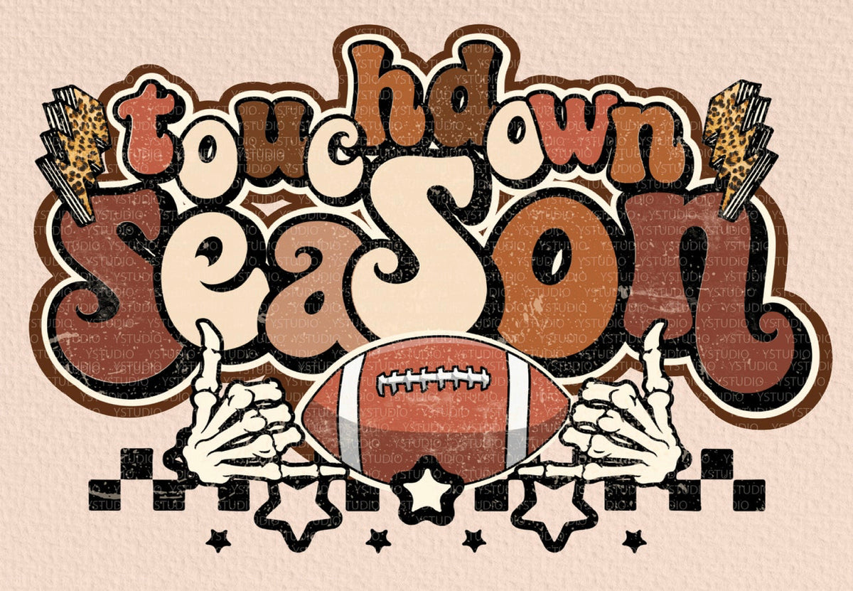 TOUCHDOWN SEASON DTF PRINT – ToniRenee & Co.